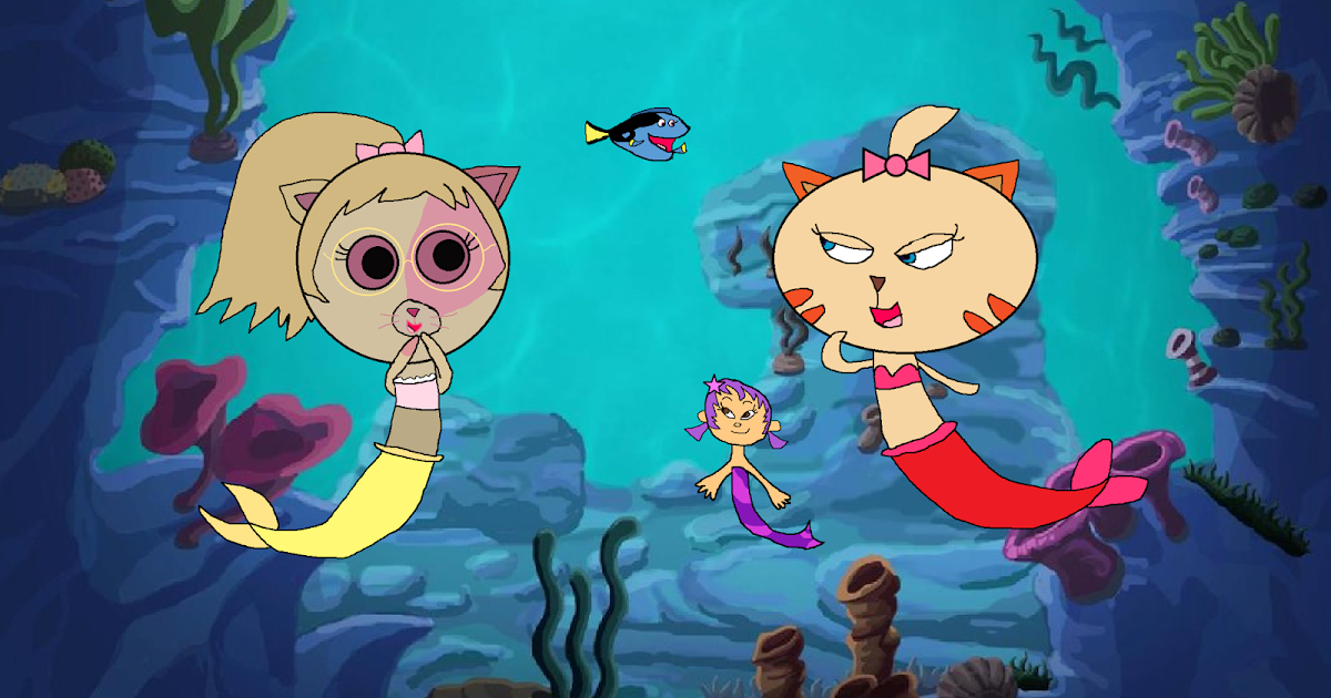 Isabelle's Blog world of toy: Dory and her mermaids Coloured