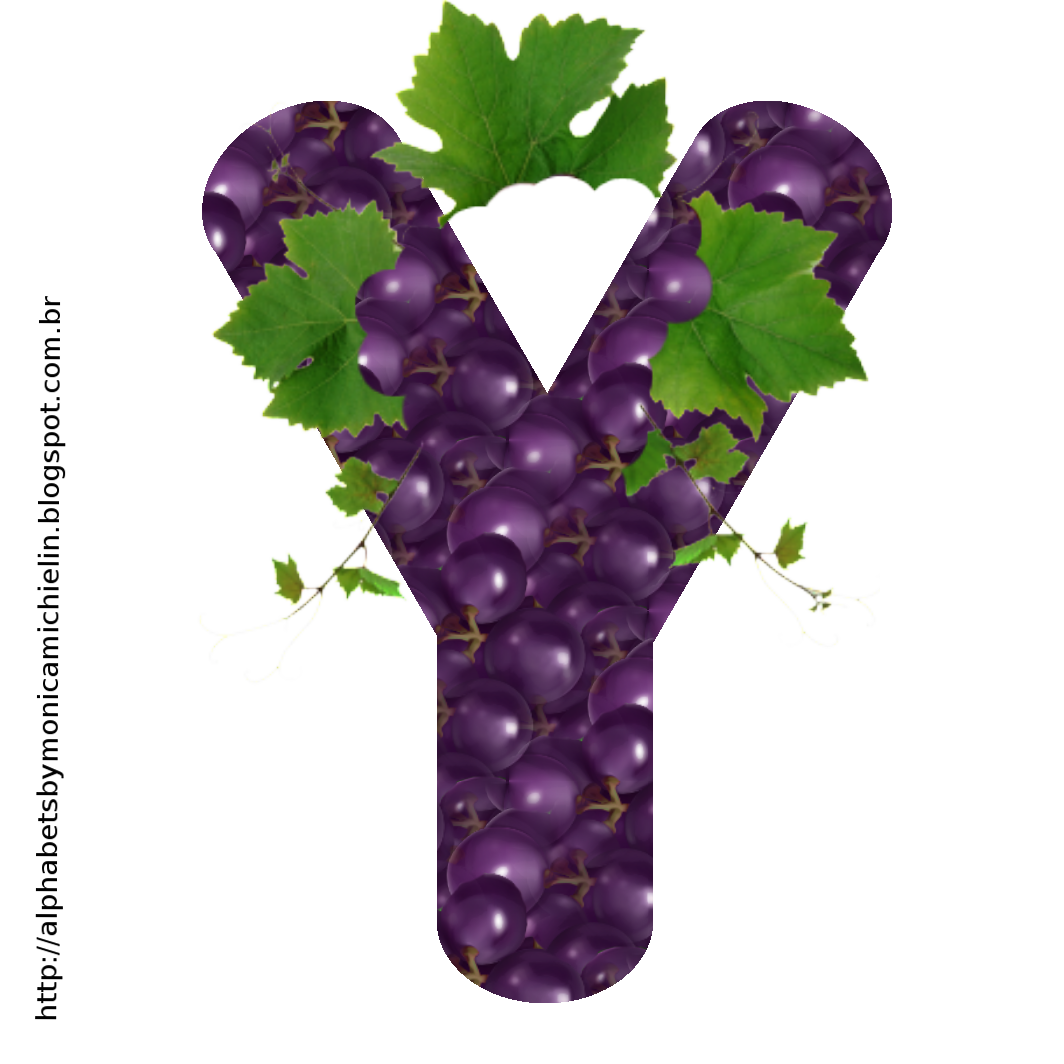 M. Michielin Alphabets: GRAPE FRUIT ALPHABET, UVA ALFABETO E BENEFICIOS ...