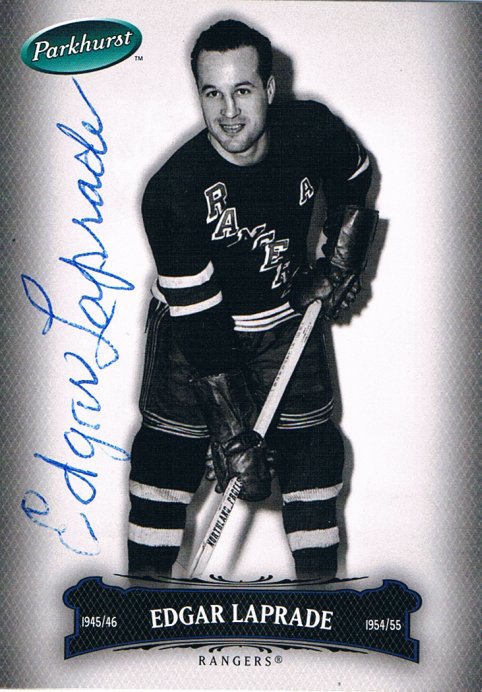 The Cardboard and Me: TTM: Edgar Laprade