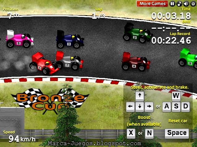 El Juego de Grand Prix Go - Online - Marca-Juegos
