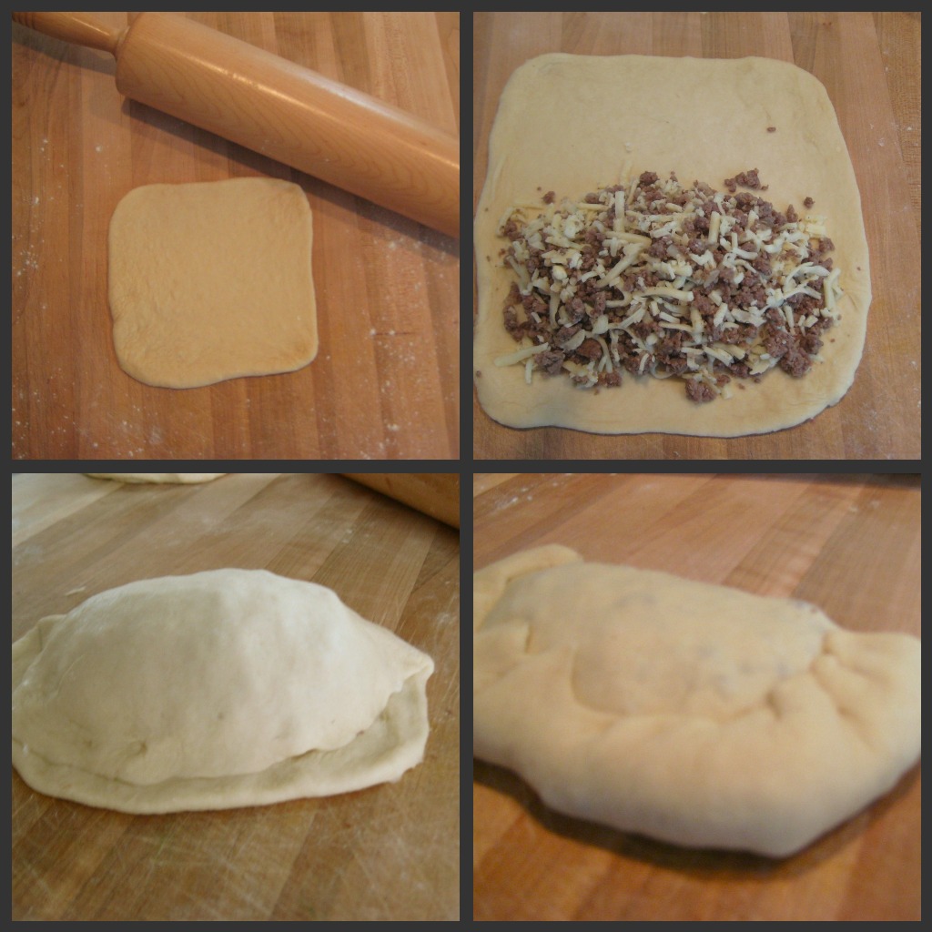 when eight create: Calzones