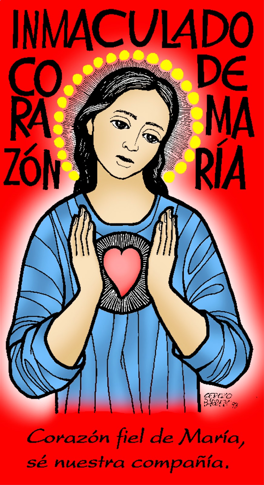 ® Virgen María, Ruega por Nosotros ®: IMÁGENES DEL INMACULADO CORAZÓN ...