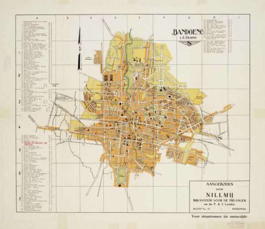 Hafiz Amirrol: Old Maps of Bandung (1921-1946)