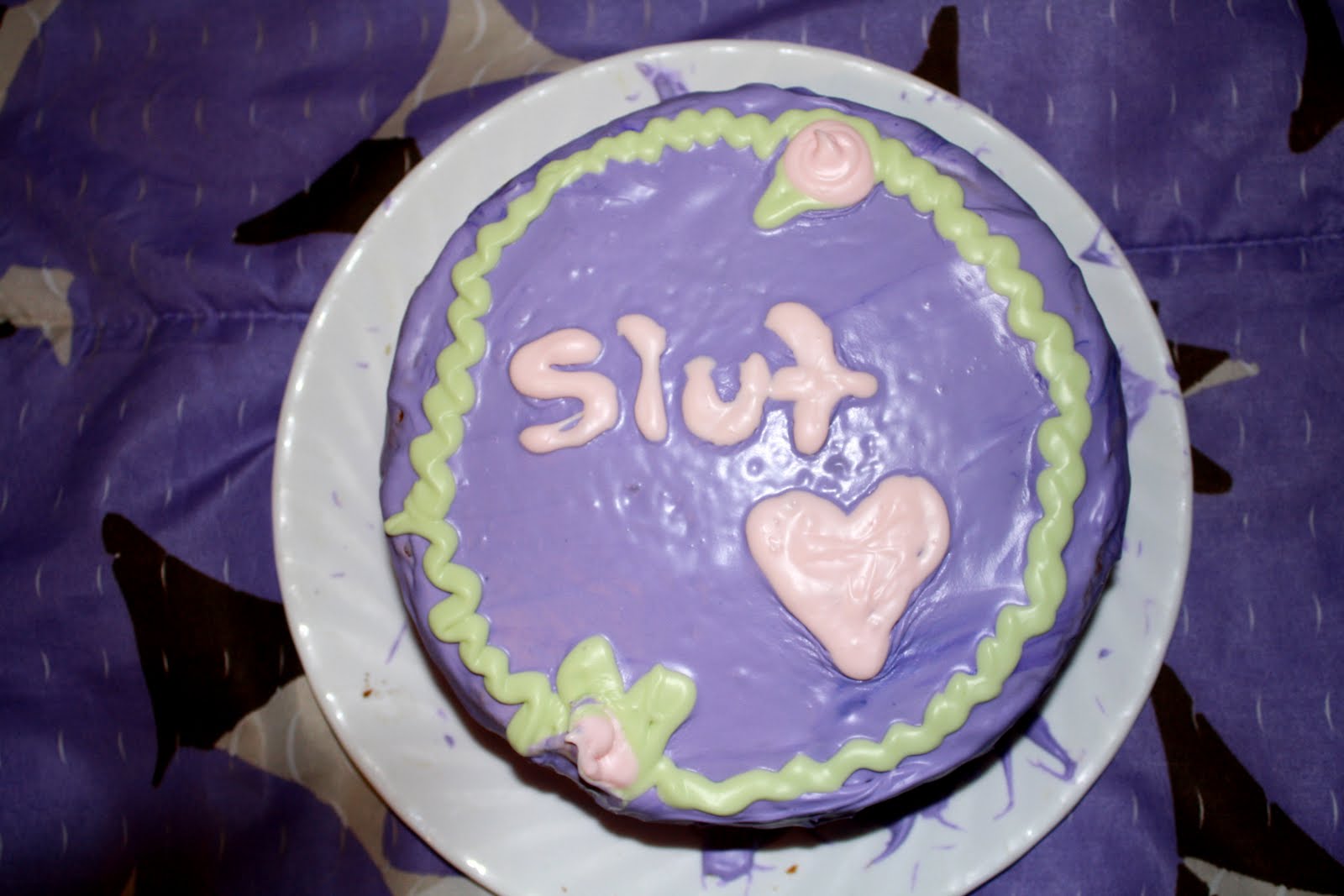 steph valerie: how to make a slut cake