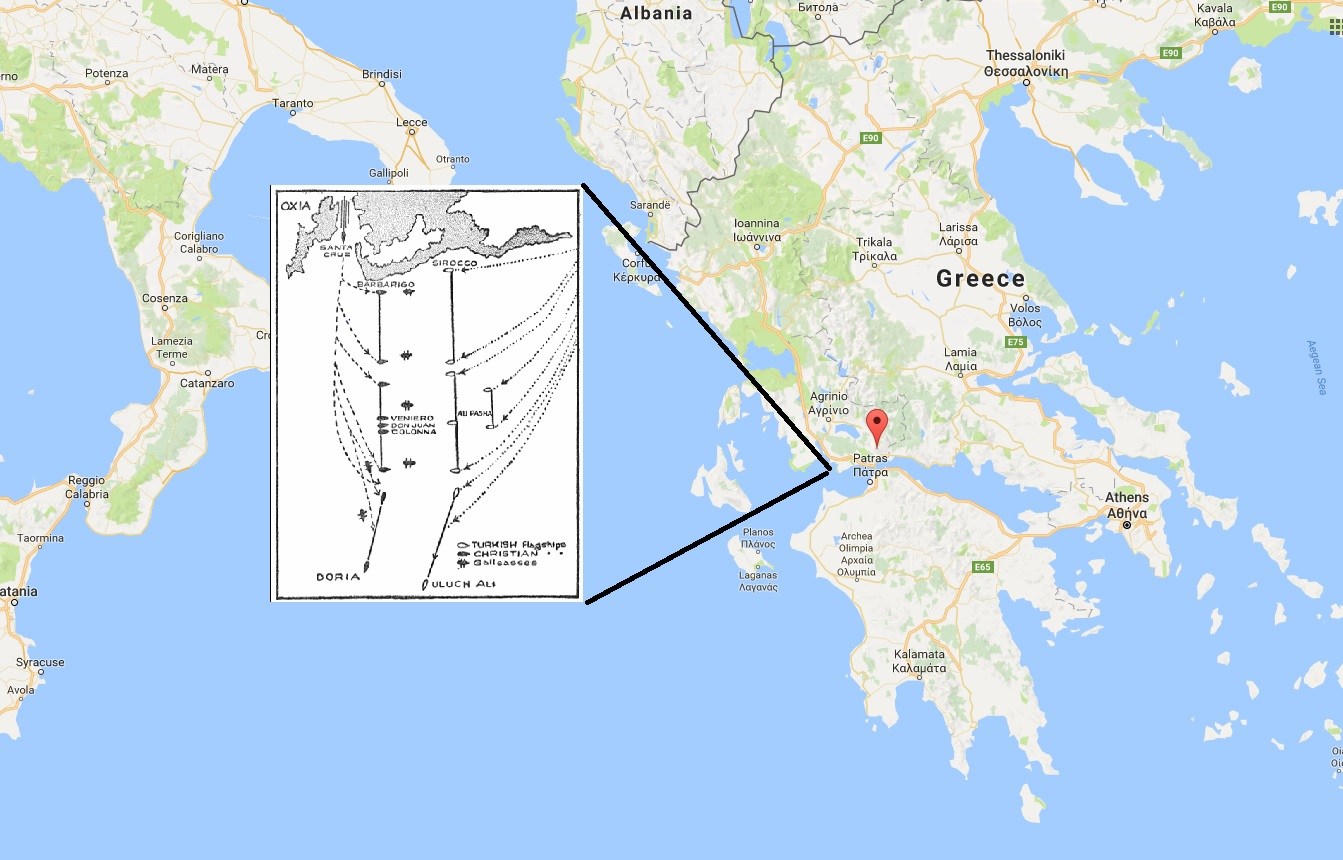 BATALLA DE LEPANTO, 7 de Octubre de 1571