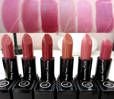 HEART ♥ KRiSTEL'S BEAUTY BLOG: E.L.F. MINERAL MINERAL LIPSTICK SWATCHES ...