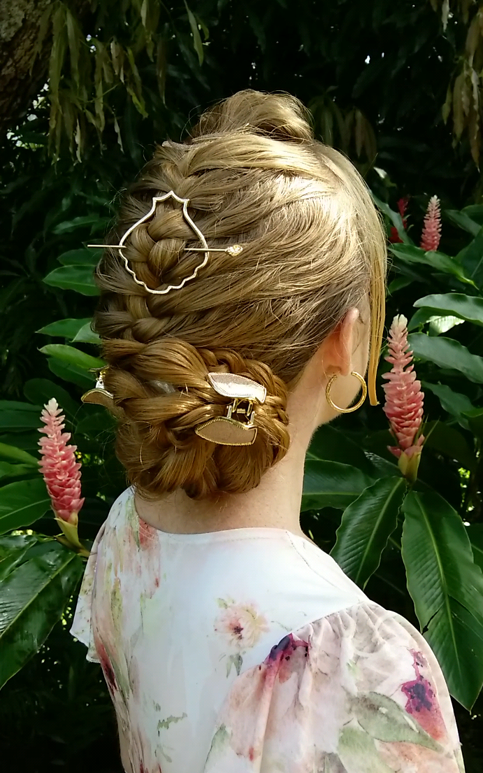 Seashell Braid Bun