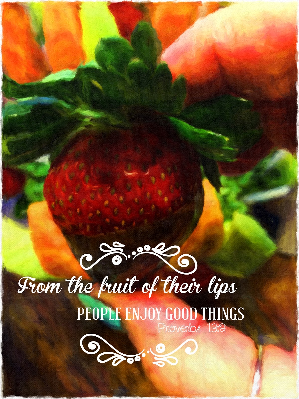 Praise HeART: Do Our Lips Offer Fruit?