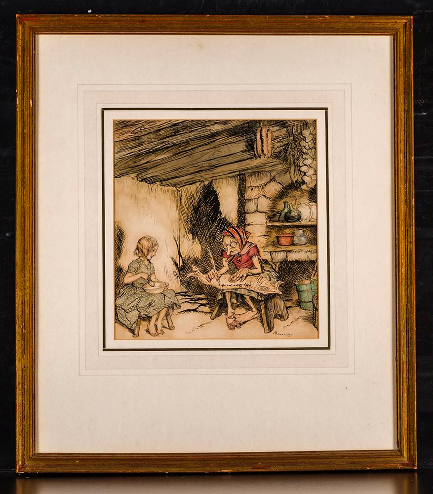 Attempted Bloggery: Arthur Rackham: The Lapp Woman Wrote a Few Words on ...