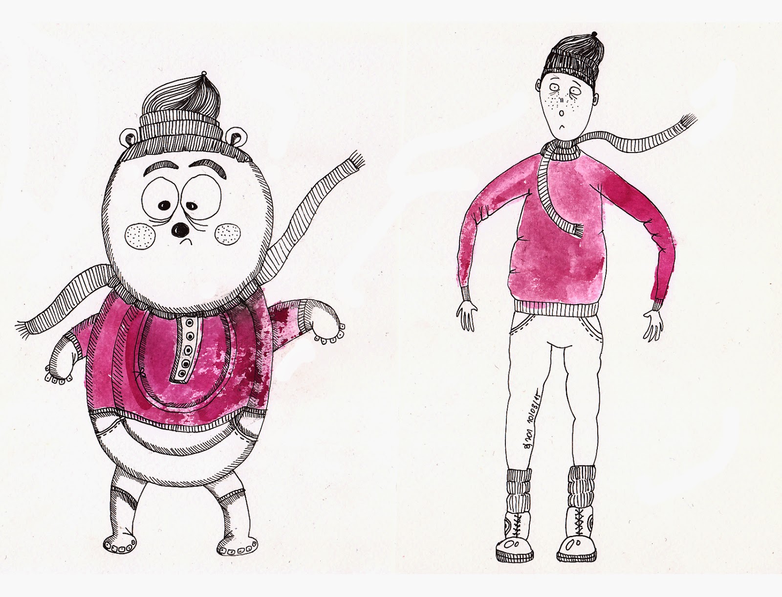 Drawing Project of Bibi - one drawing a day