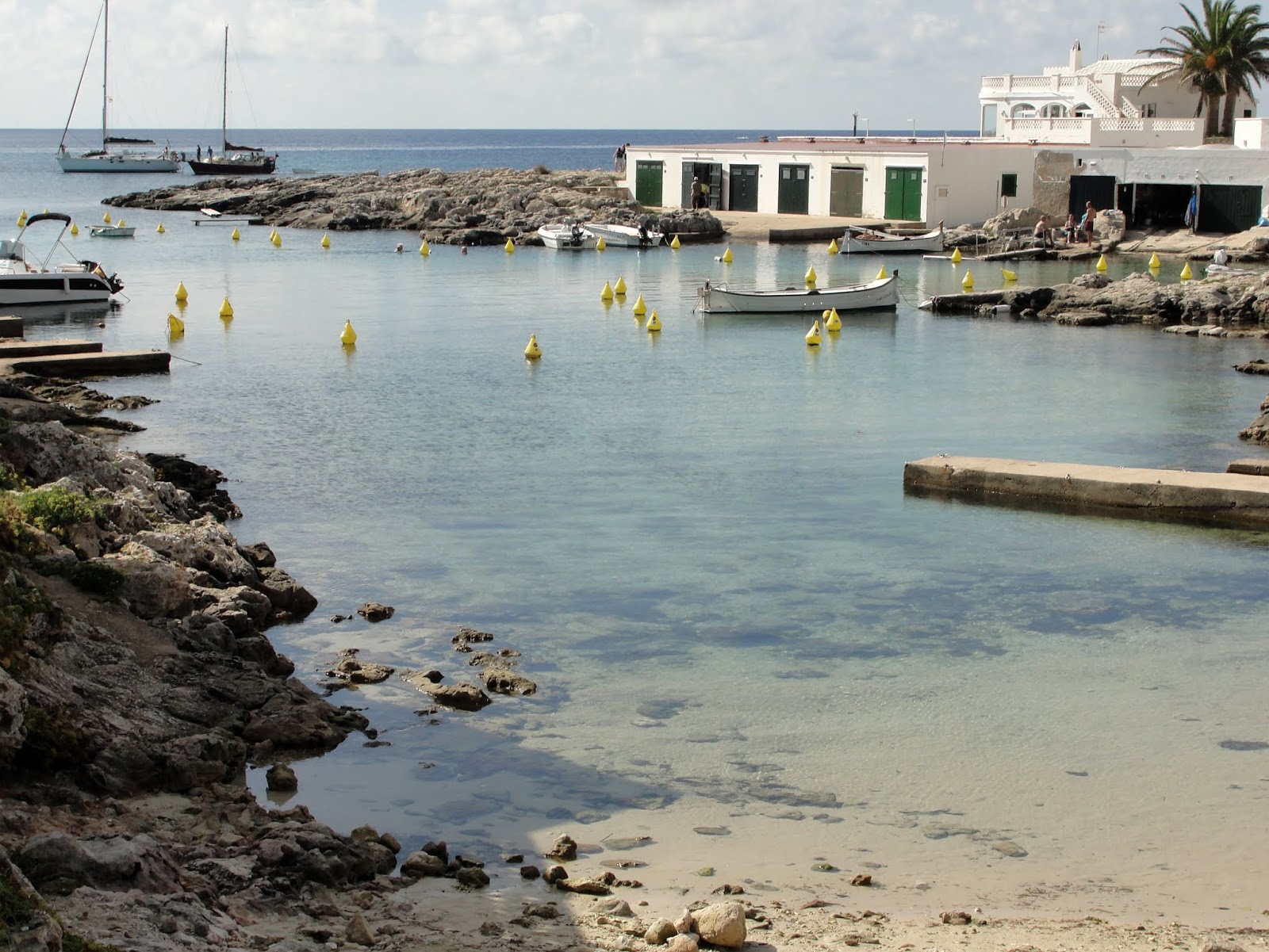 imatges de menorca: CALA BINIANCOLLA (SANT LLUÍS) Octubre 2018