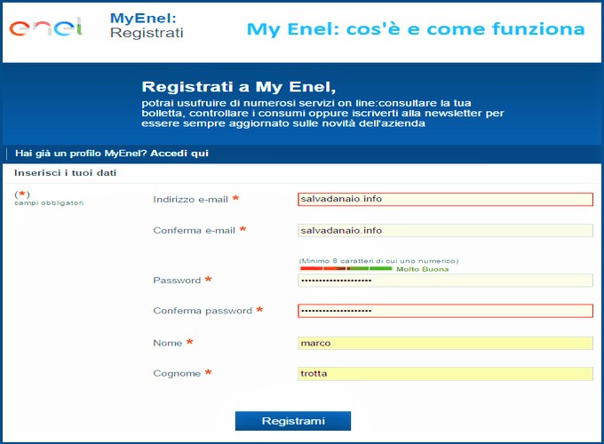 My Enel: cos'è e come funziona