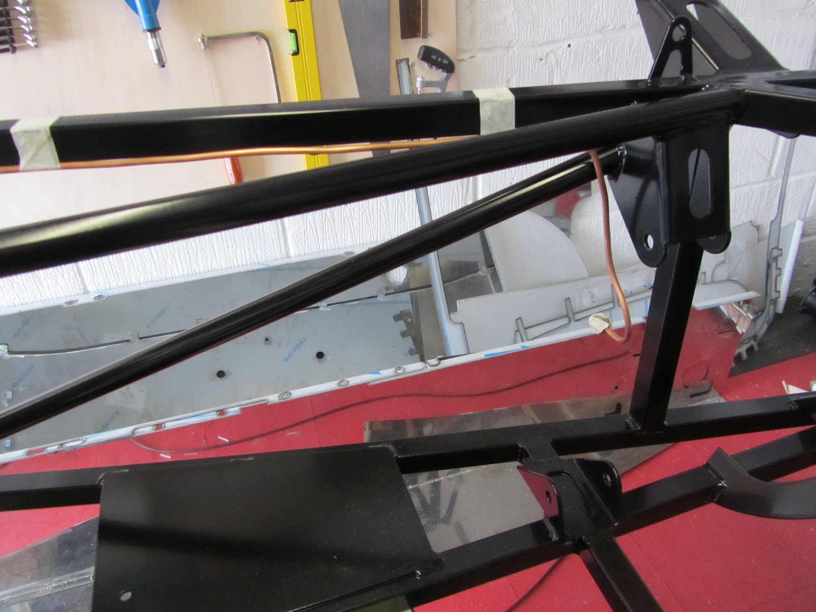 Richard's GBS Zero: Brake line routing