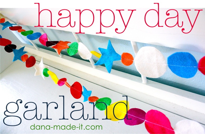 Happy Day Garland - MADE EVERYDAY