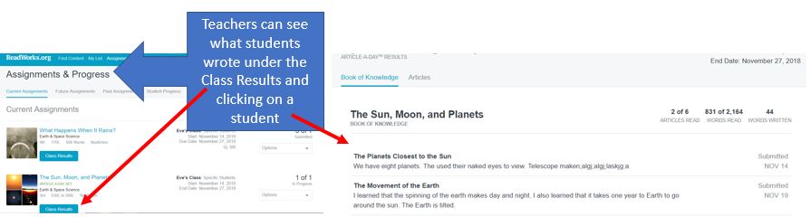 ReadWorks - Article-A-Day and Book of Knowledge (FREE)