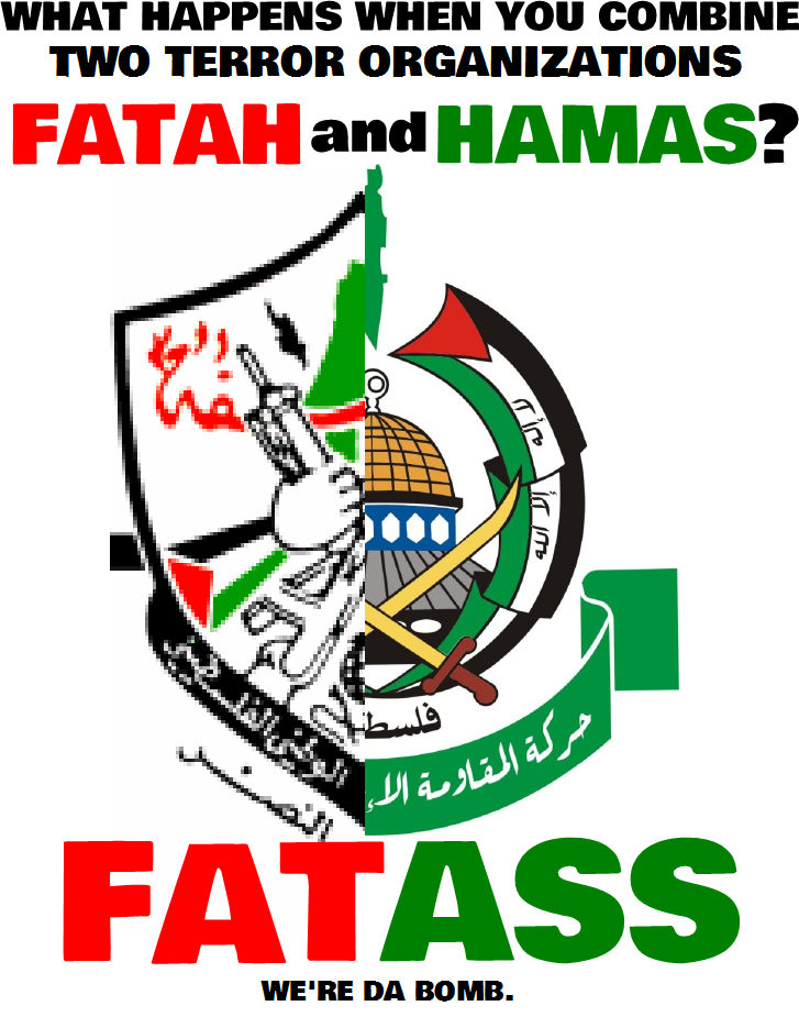Combining Fatah and Hamas gets you... (poster) ~ Elder Of Ziyon ...