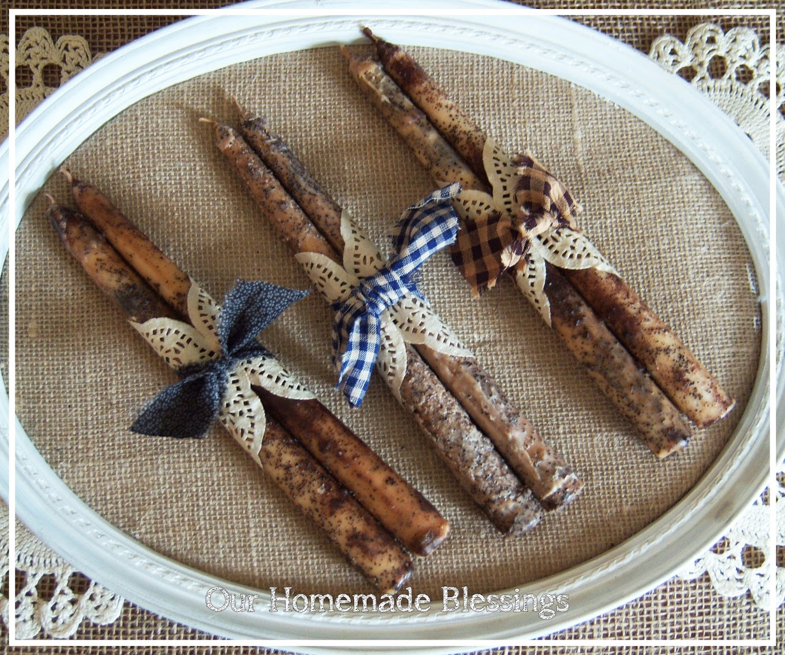 Shoregirl's Creations: Grubby Candles