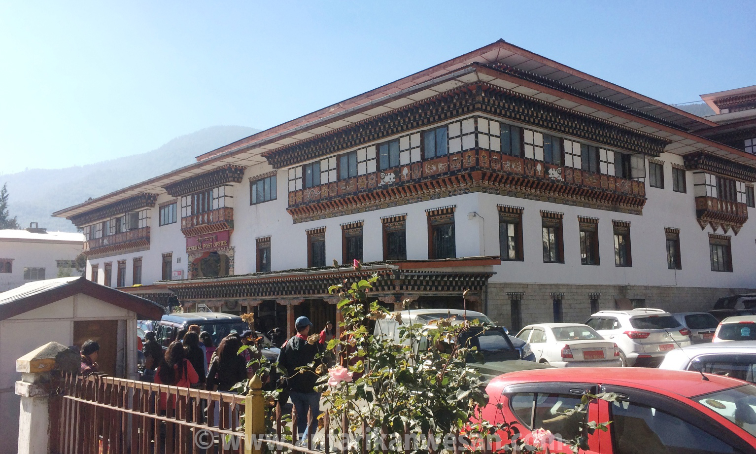 The Post Office in Thimphu, Bhutan