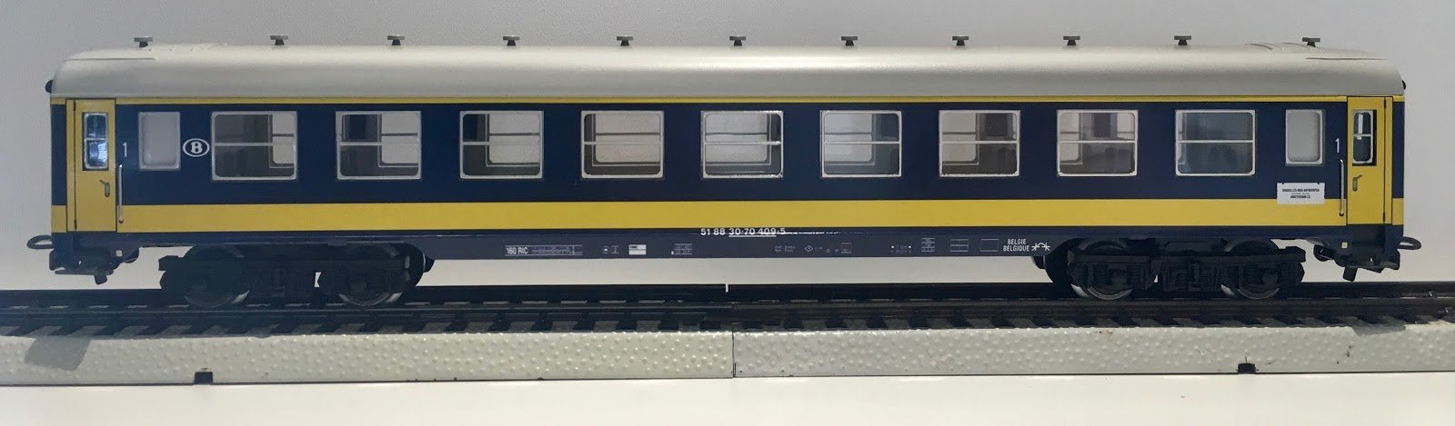 Classic Märklin Coach Database: SNCB - National Railway Company of ...