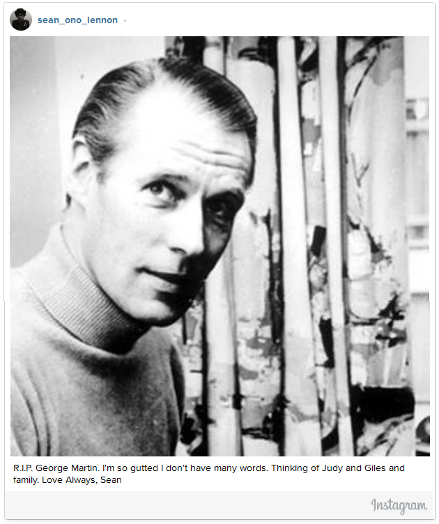 BEATLES MAGAZINE: GEORGE MARTIN DIES AGED 90 - PAUL: IF ANYONE EARNED ...