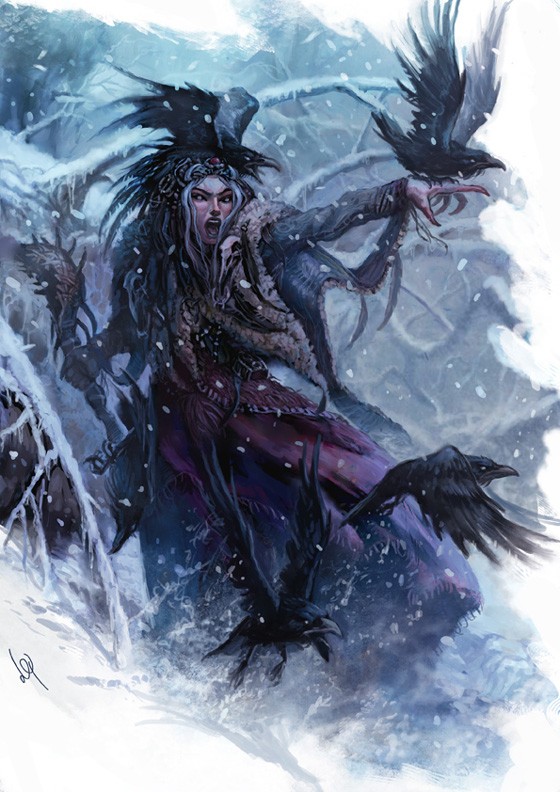 Something wicKED this way comes....: Winter Witches (Day 9 of Creepmas)