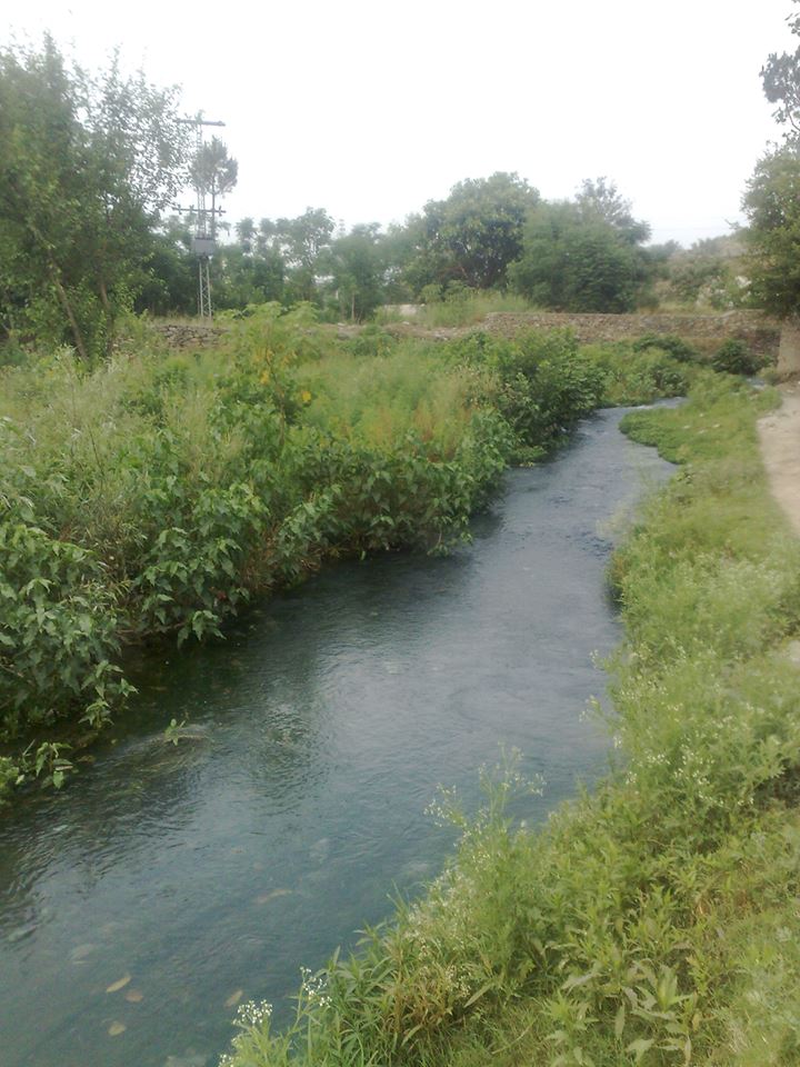 Natural View Of Maini Swabi (Pakistan): A beautifull view of Stream