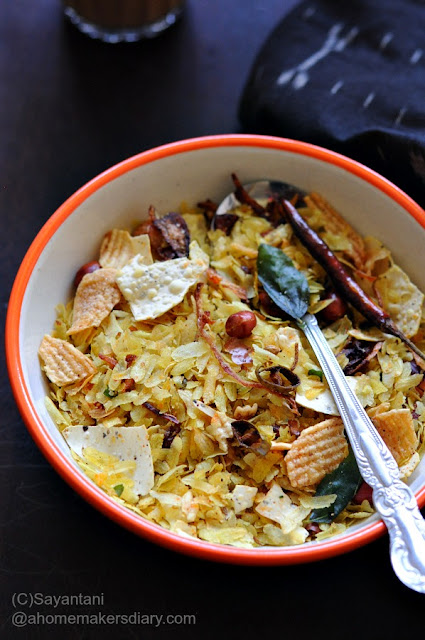 Chire Bhaja or Chivda - A Homemaker's Diary