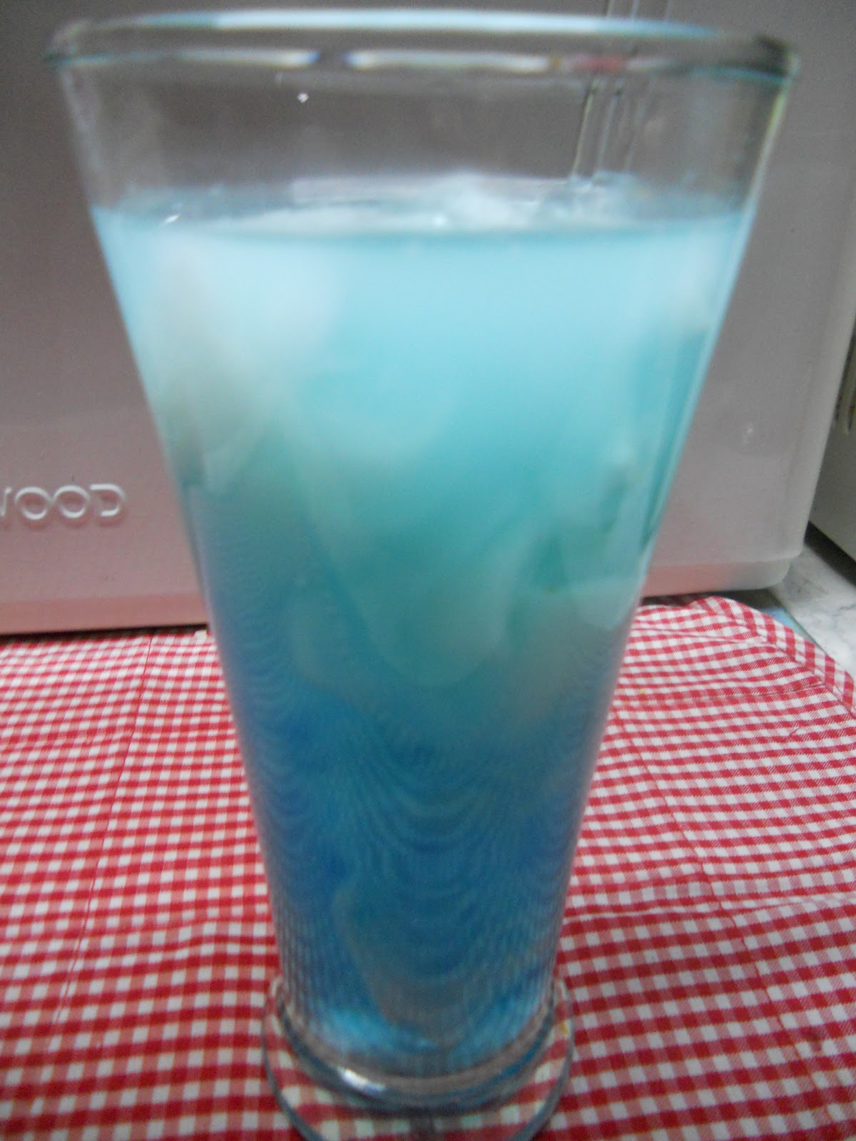 Journey in My Kitchen: Blue Jelly with Coconut Cloud