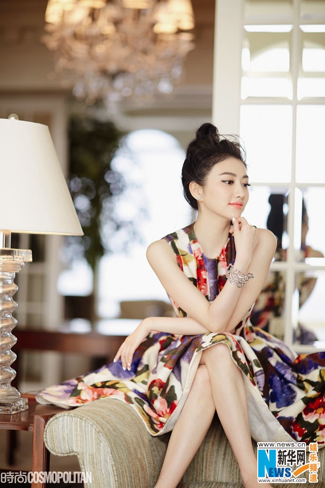 China Entertainment News: Jing Tian covers ‘Cosmopolitan’ magazine