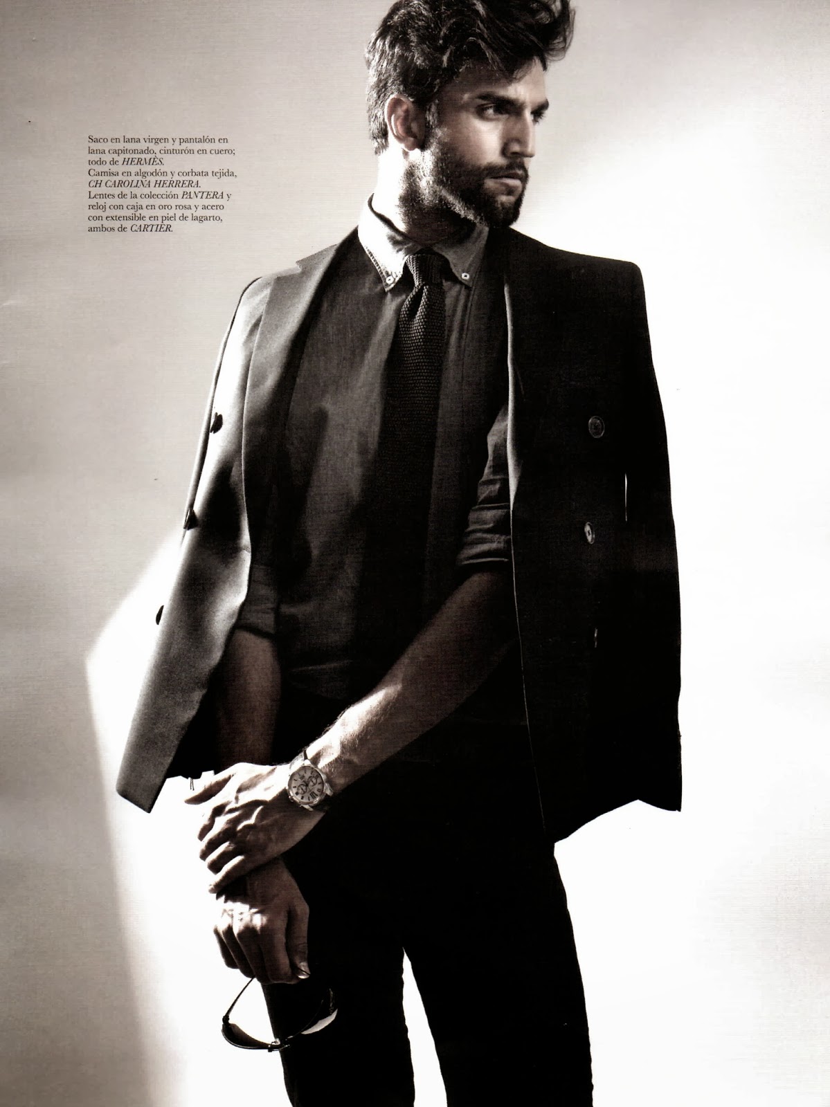 PARAGON MODEL MANAGEMENT: Jesús Morales @ BLACK Magazine