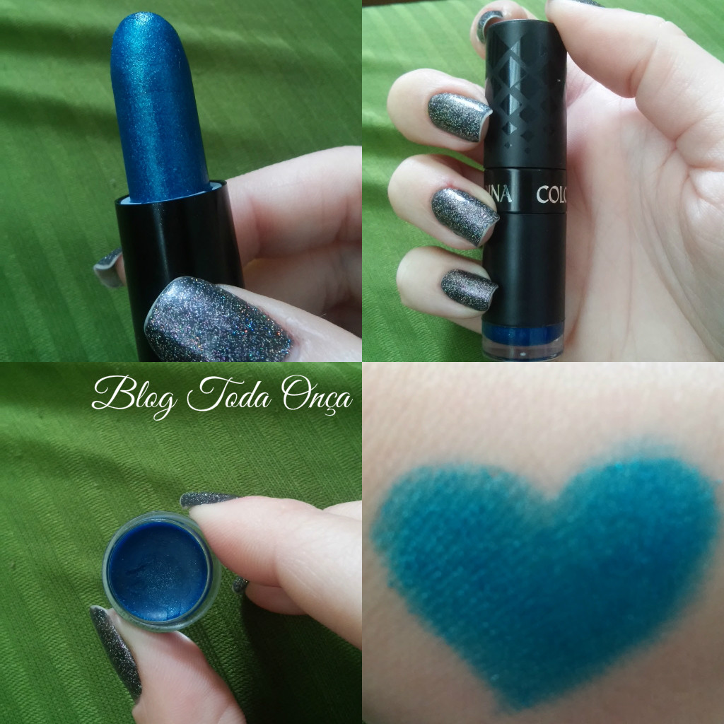 Toda Onça: Resenha: Batom Azul - Colombina