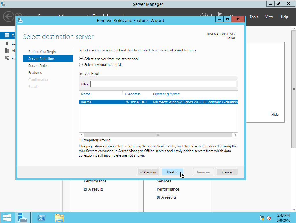 Mengubah Server GUI ke CORE pada Windows Server 2012 ~ Blog Abdul Halim