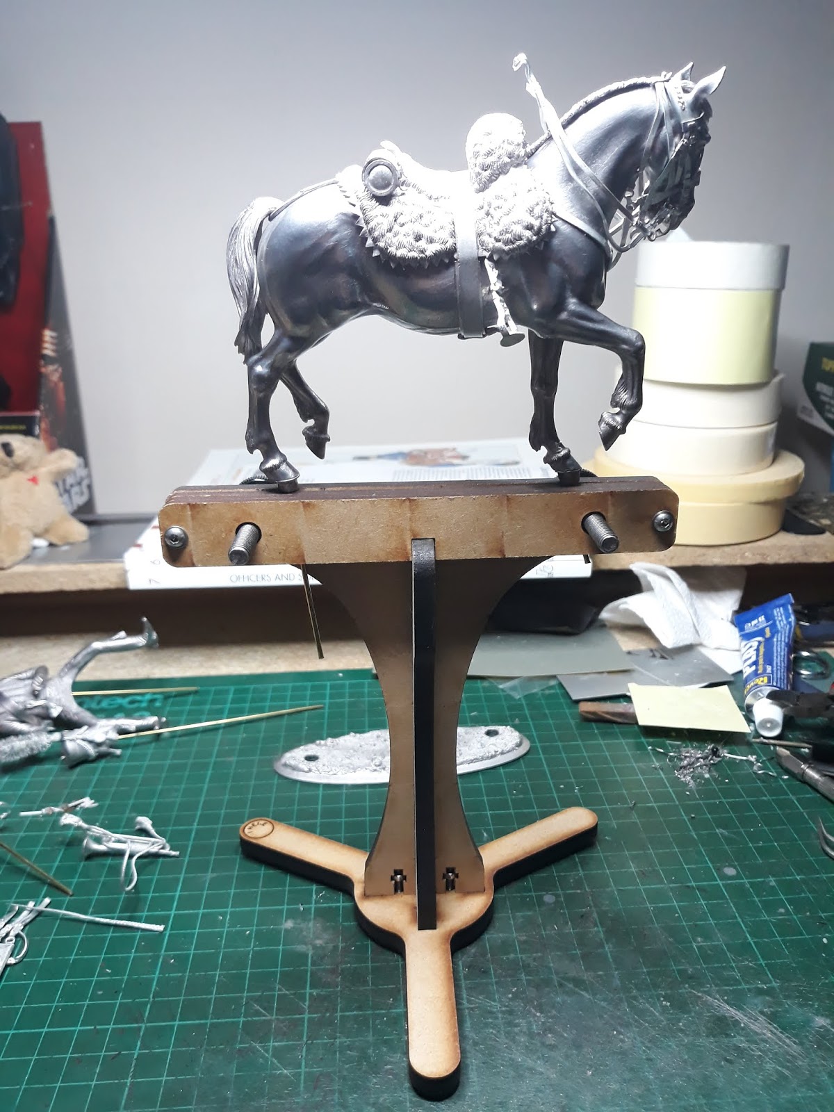 Andy King's Model Blog: Poste Militaire 90mm trumpeter, 13th regiment ...