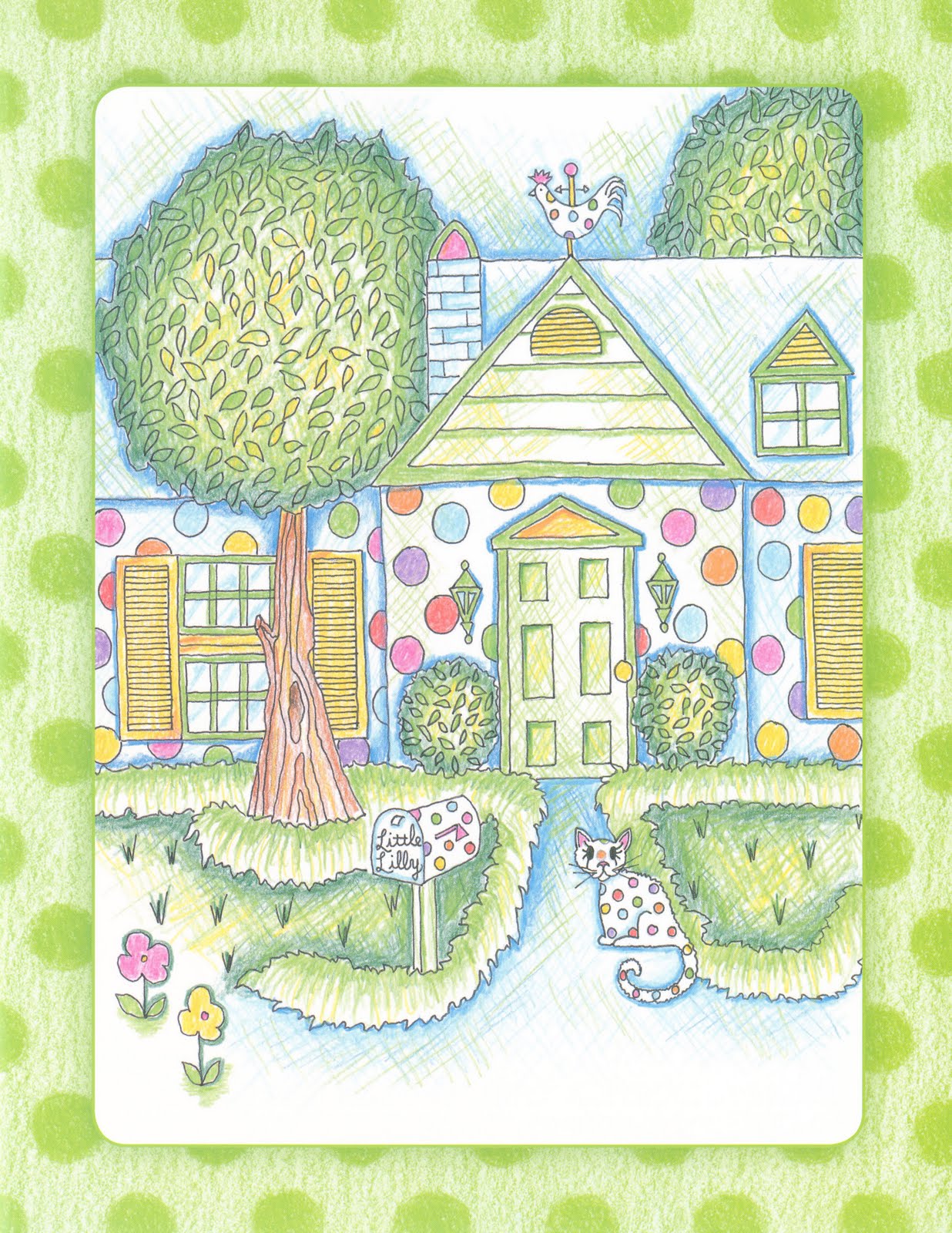 Little Lilly Polka Dot Bedtime Blog: Lost in Polka Dot Land