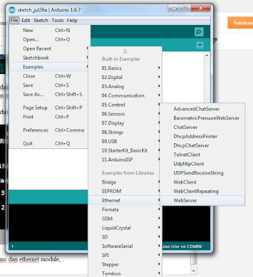 Belajar Arduino Ethernet Modul - Pedoman Pendidikan