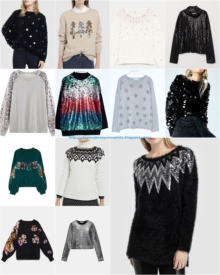 ¿Que me pongo? - Jersey para ir de fiesta - Dos mujeres y un vestido