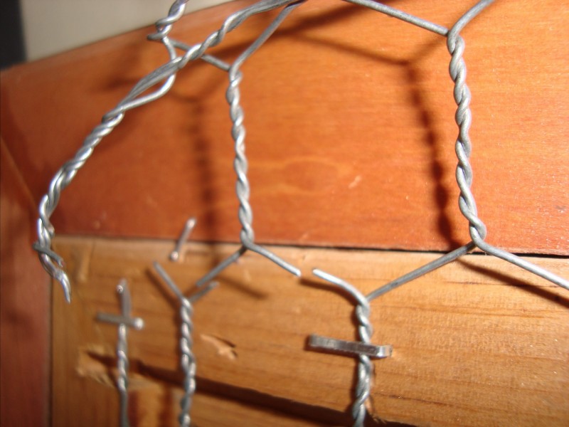 Polka-Dotty Place: DIY Chicken Wire Frame