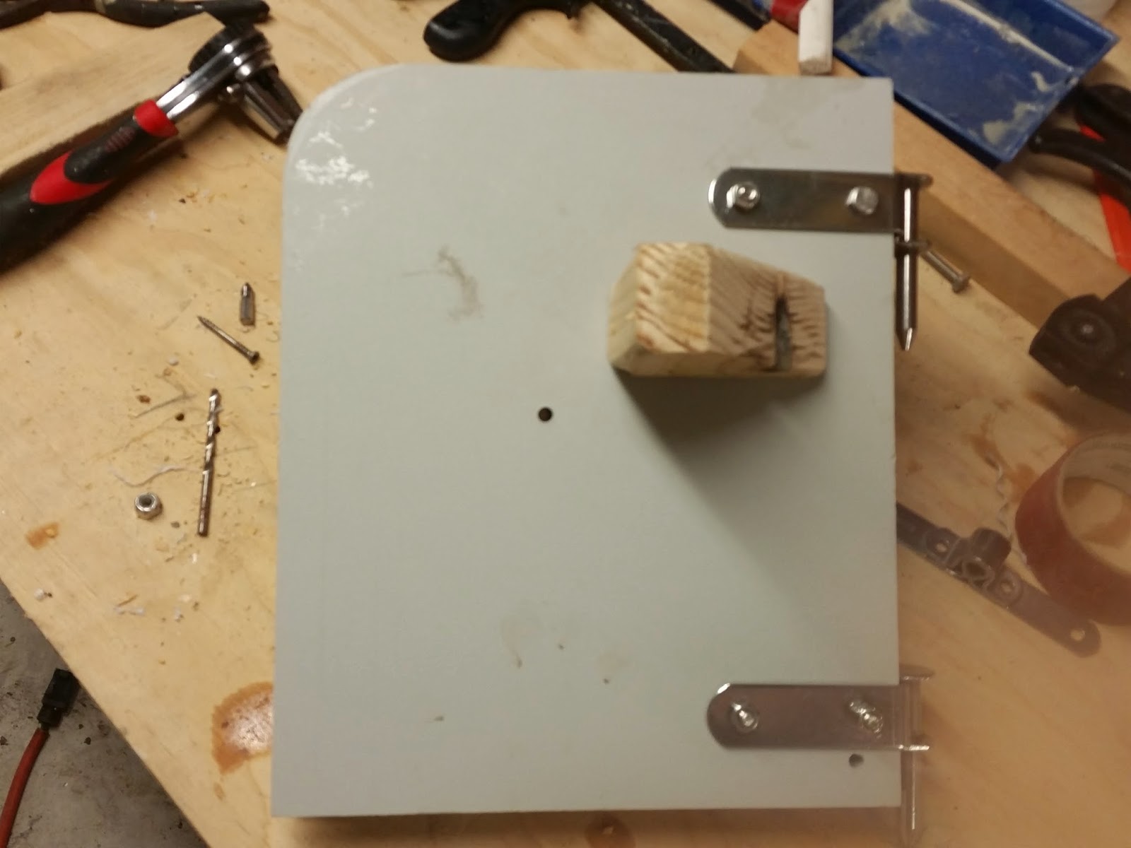 Slingshot16: Rudder installation