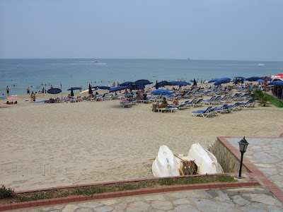 Alanya, Turkish Riviera, Turkiye: Damlataş Beach