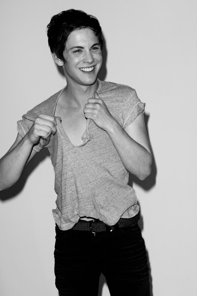 go see GEO ...: Fierce Friday: Logan Lerman for Nylon Magazine