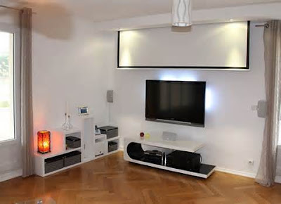 4 astuces pour cacher une télévision murale ~ Décoration Maison pas Cher