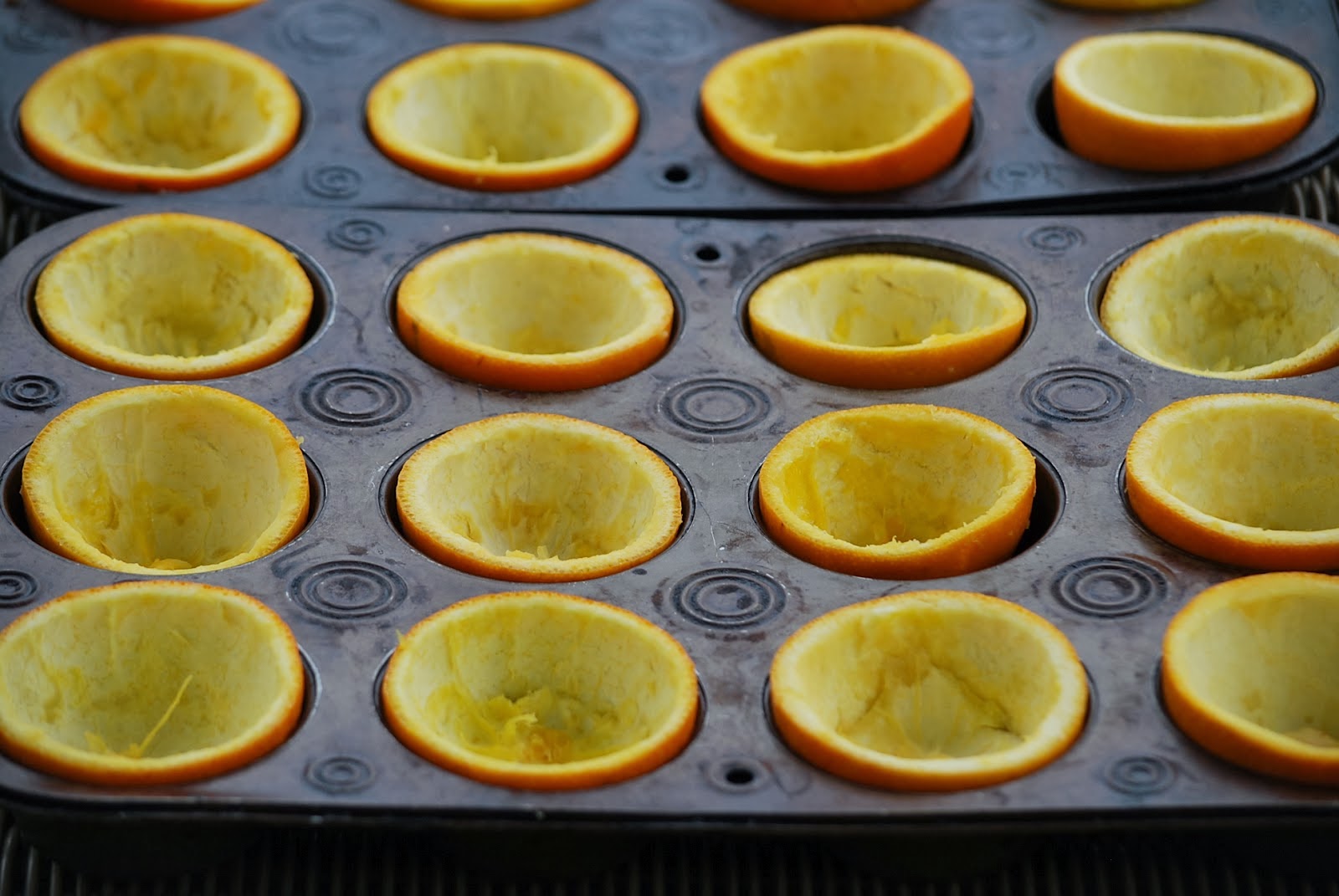 Baby and Me: Rainbow Jello Orange Slices