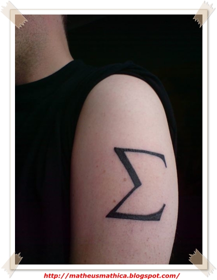 MatheusMáthica: Sigma "Σ" o somatório matemático