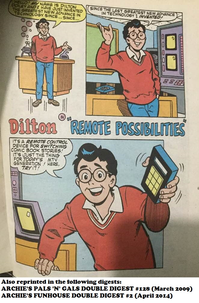 PEP Culture: "Remote Possibilities" - A Dilton Doiley Tale