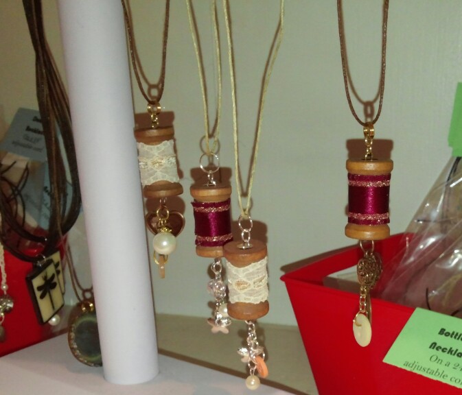 Sheryl's Crafting Corner: Wooden Spool Necklaces