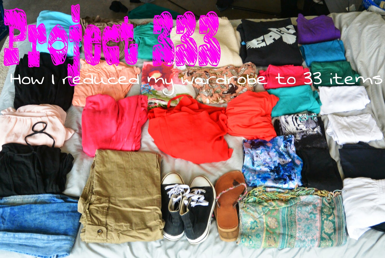 Pretty Sustainable: Project 333: how I reduced my wardrobe to 33 items