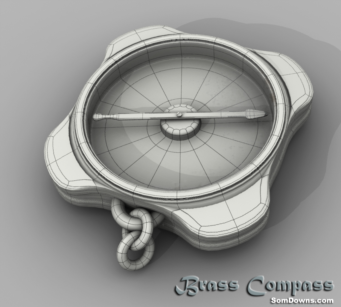 Compass 3d Model Free Download