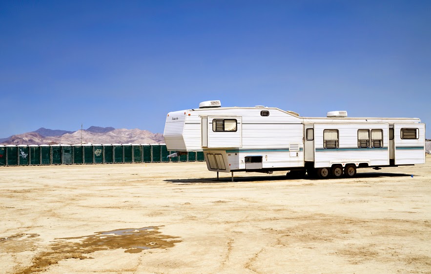 This is Black Rock City: Souk......Tents.....Houses......Domes ...