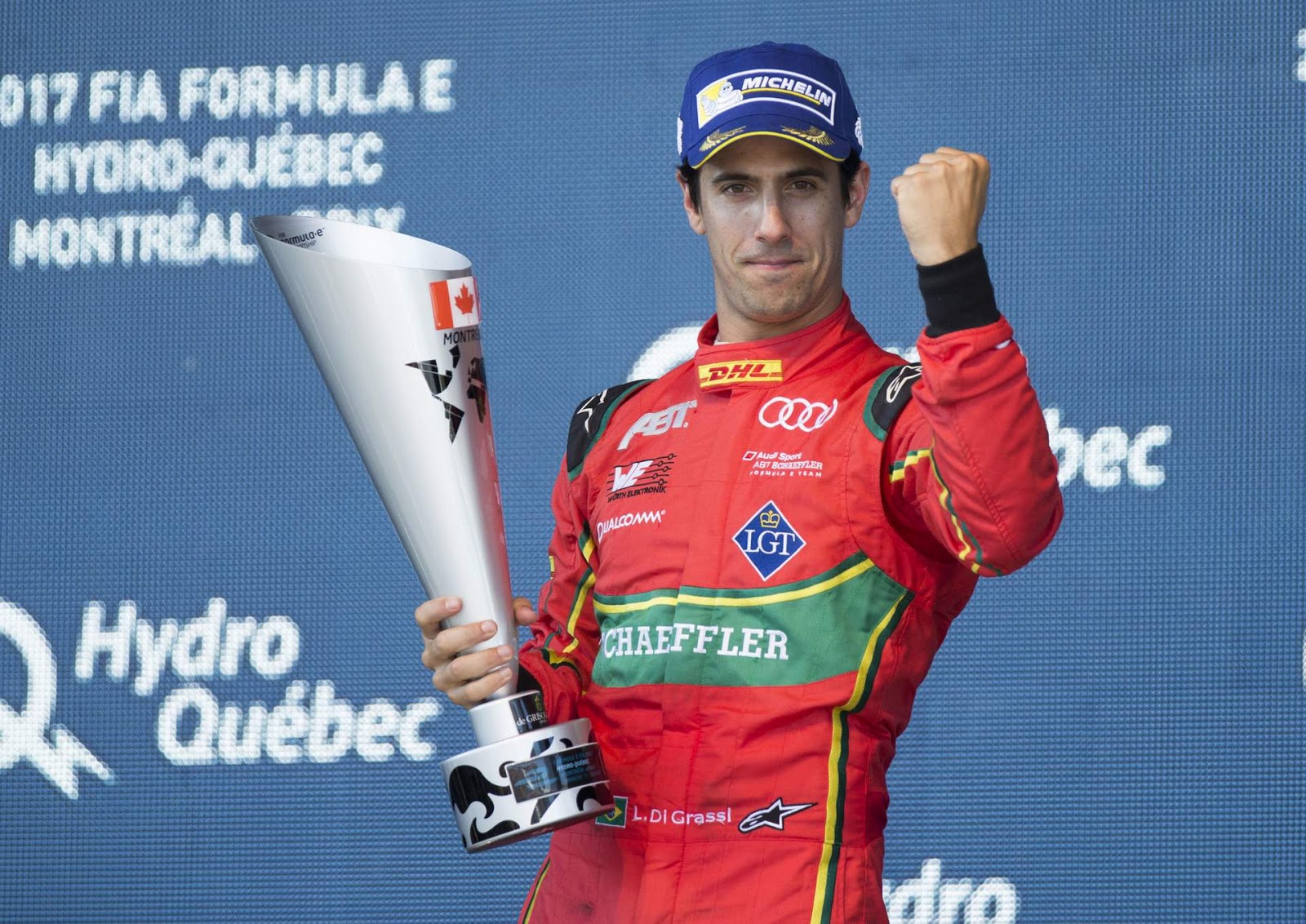 Brasileiro Lucas di Grassi: campeão da Fórmula-E com Audi