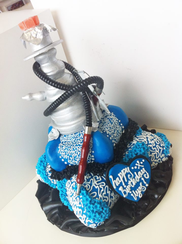 Iced Out Company Cakes!: Edible Pillow & Edible Shisha Pipe Cake